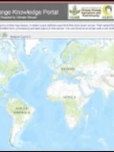 World Bank Climate Knowledge Portal: Climate Analysis Tool. Powered by ...