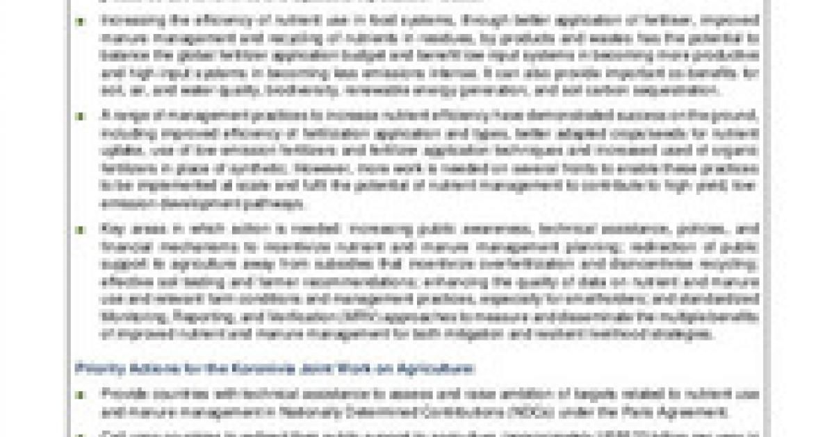 Submission from the CGIAR System Organization, the World Business ...