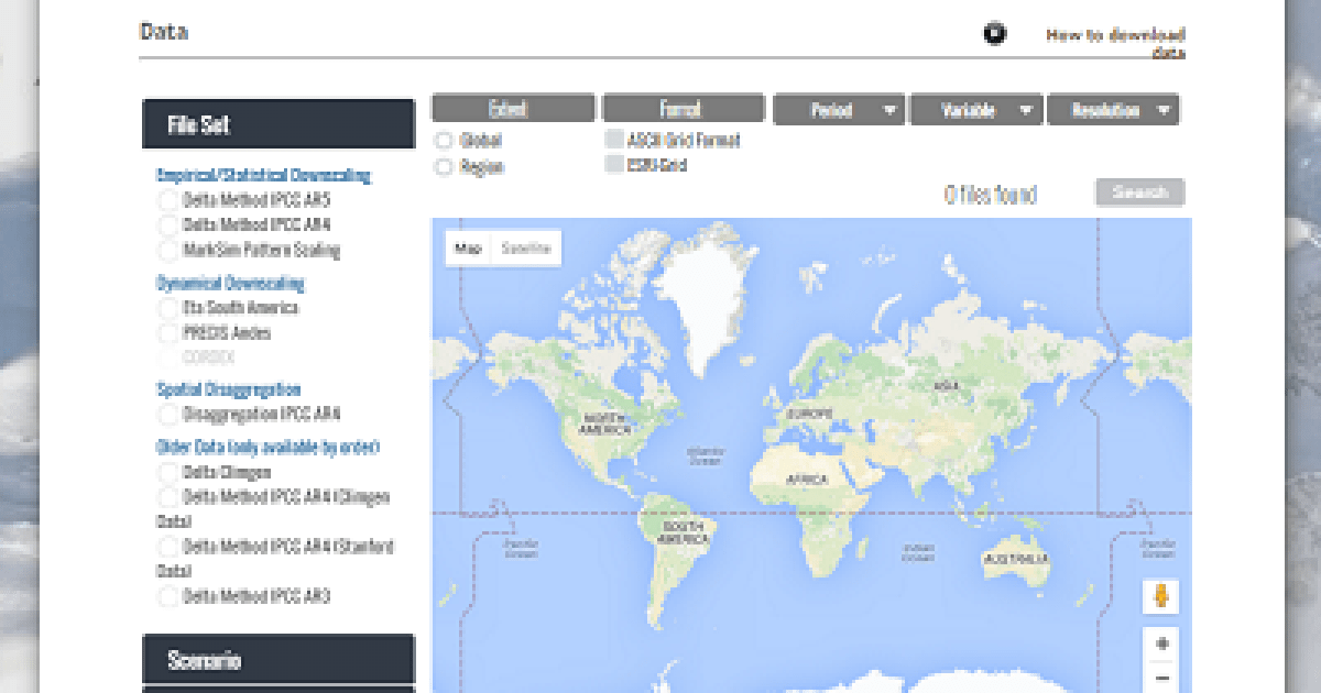 MarkSim DSSAT weather file generator